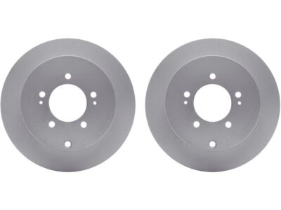 For 2009-2015 Mitsubishi Lancer Brake Rotor Set Rear Dynamic Friction ...