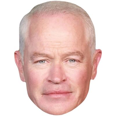 Neal McDonough (Grey Hair) Celebrity Mask, Flat Card Face, Fancy Dress ...