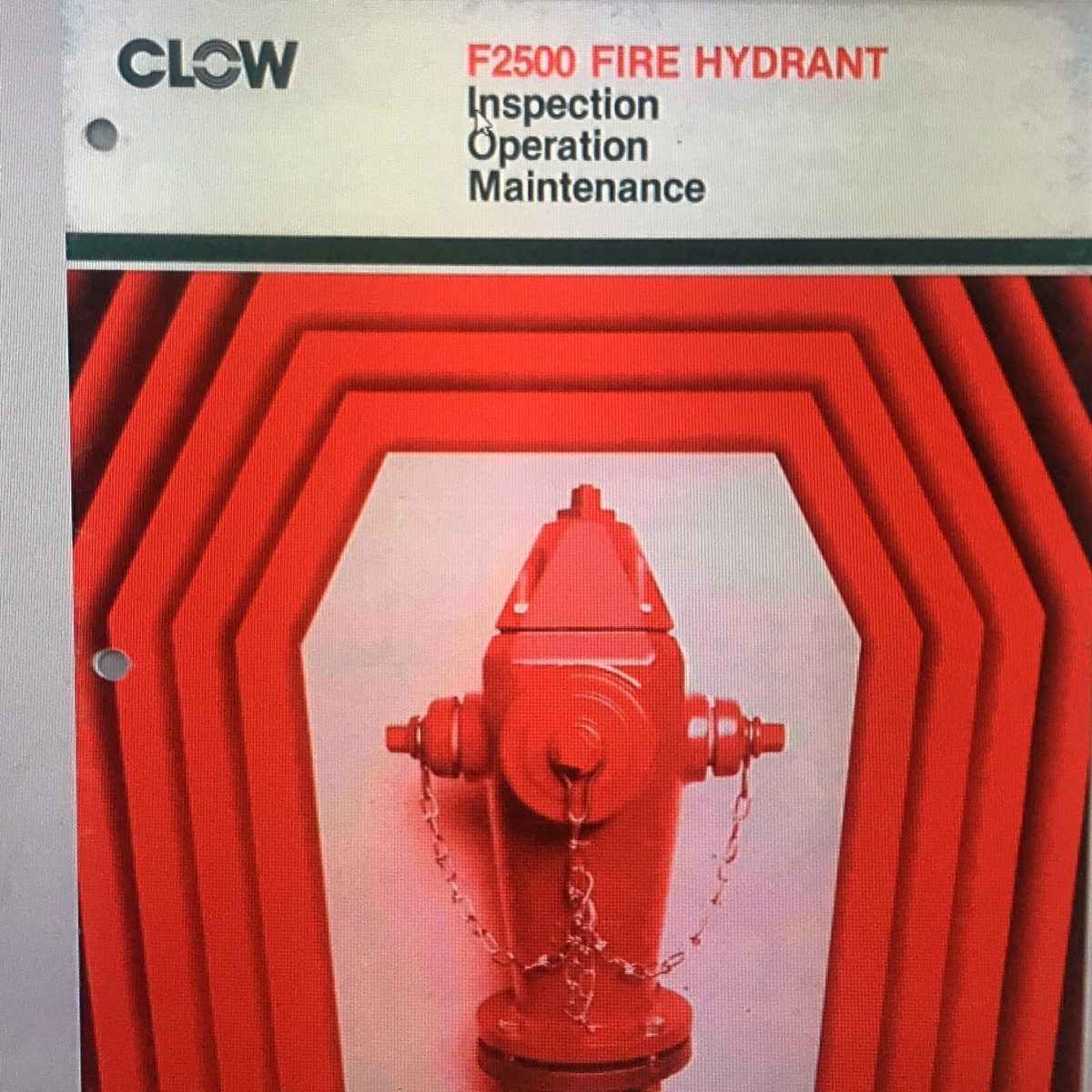Clow Fire Hydrant Repair Kits