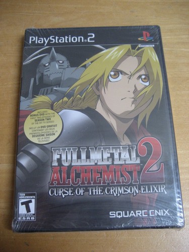 PS2 Full Metal Alchemist 2 Game Disc PlayStation 2 *SEALED* *UPC ...