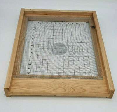 Screened IPM Bottom Board 10 Frame Hive Langstroth Beehive | eBay