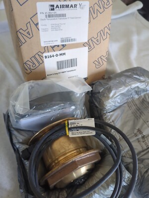 AIRMAR B164-0-MM Depth Temperature Transducer 0° Tilted Element NOS New ...