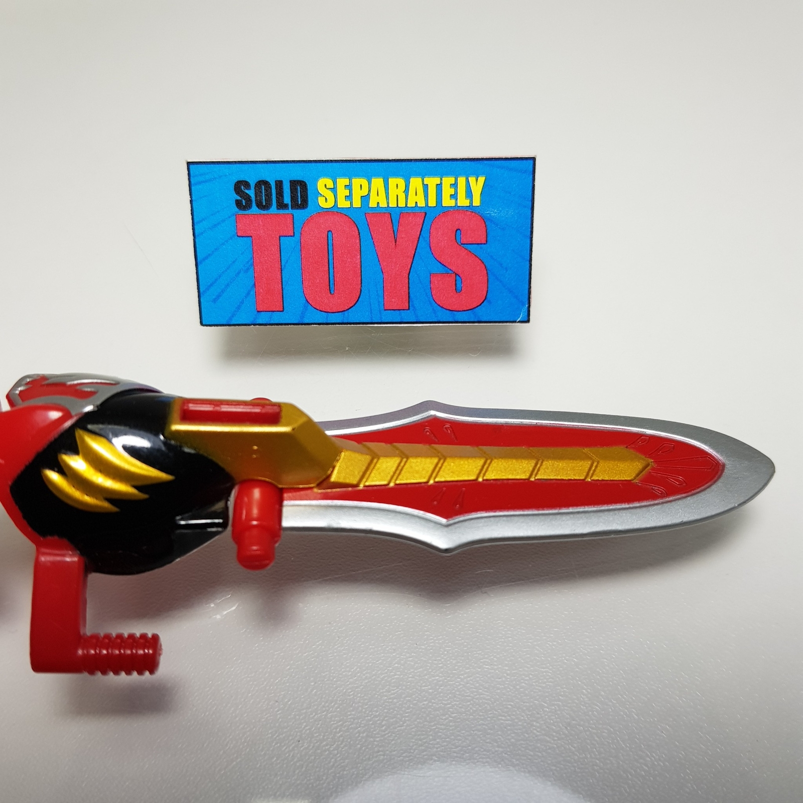 Power Rangers Jungle Fury Animalized Tiger Ranger SWORD red weapon ...