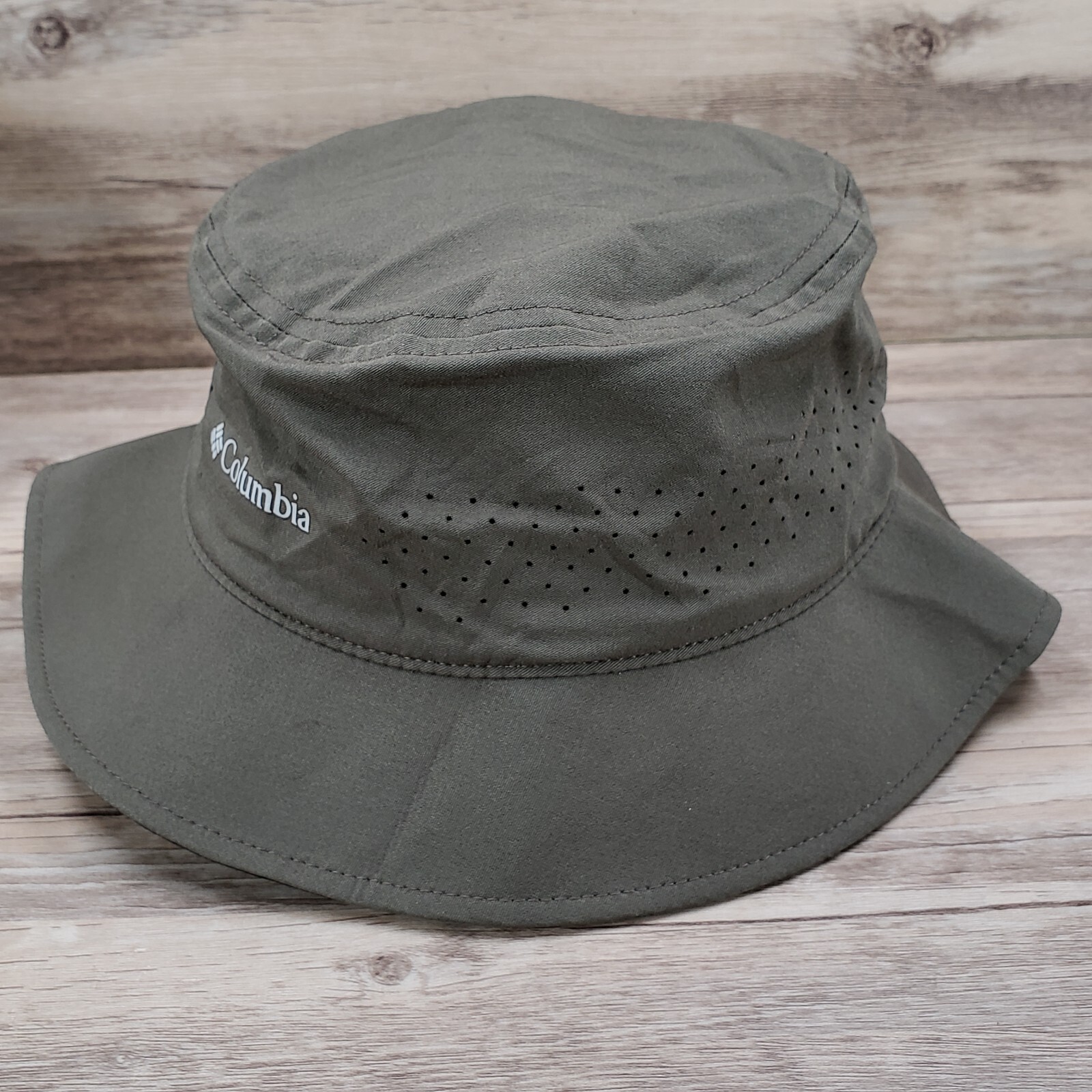 Columbia Sportswear Bucket Hat Cap Lightweight Green … - Gem