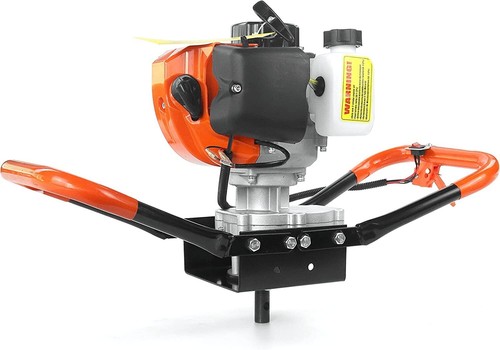 2-Stroke 52CC Earth Auger Digging Machine Gas Powered Post Hole Digger ...