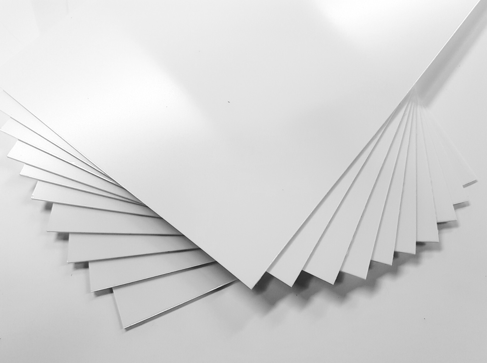 Styrene Plasticard White Matt/Gloss High Impact Polystyrene 1mm to 3mm ...