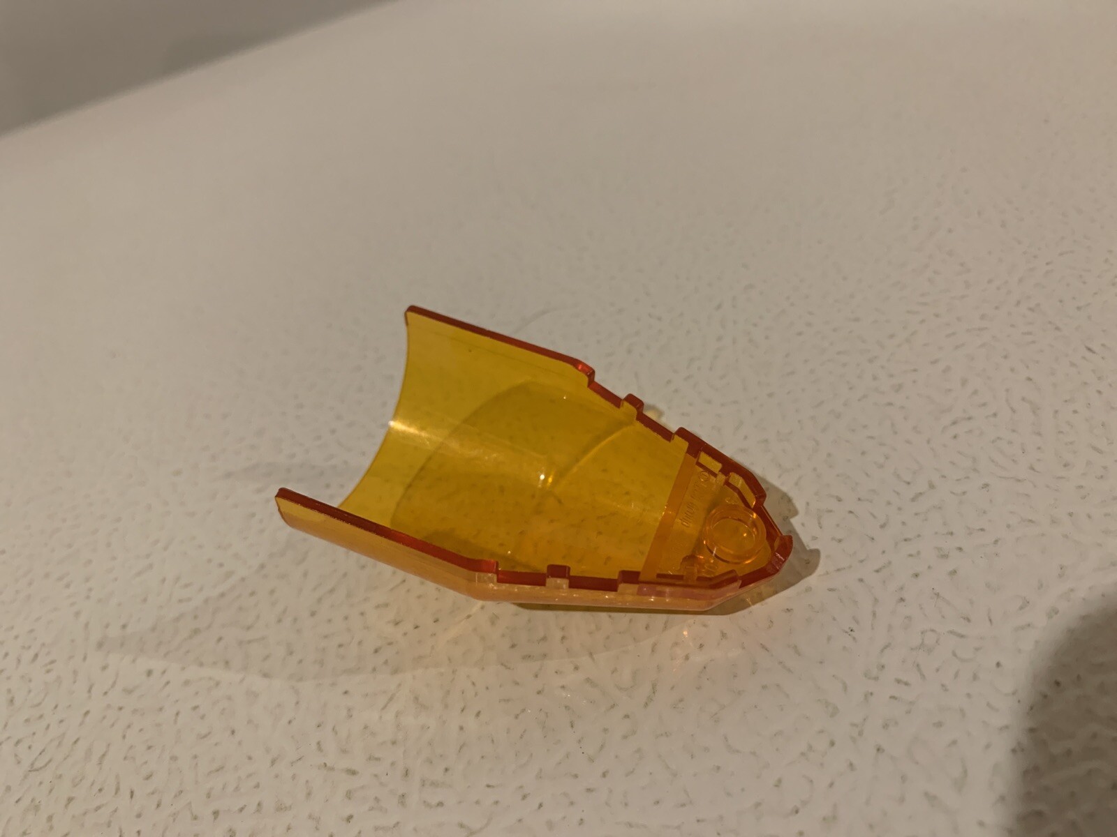 LEGO Part 30384 - Trans Orange Windscreen 7 x 4 x 2 Round - 7690 & 7692 ...