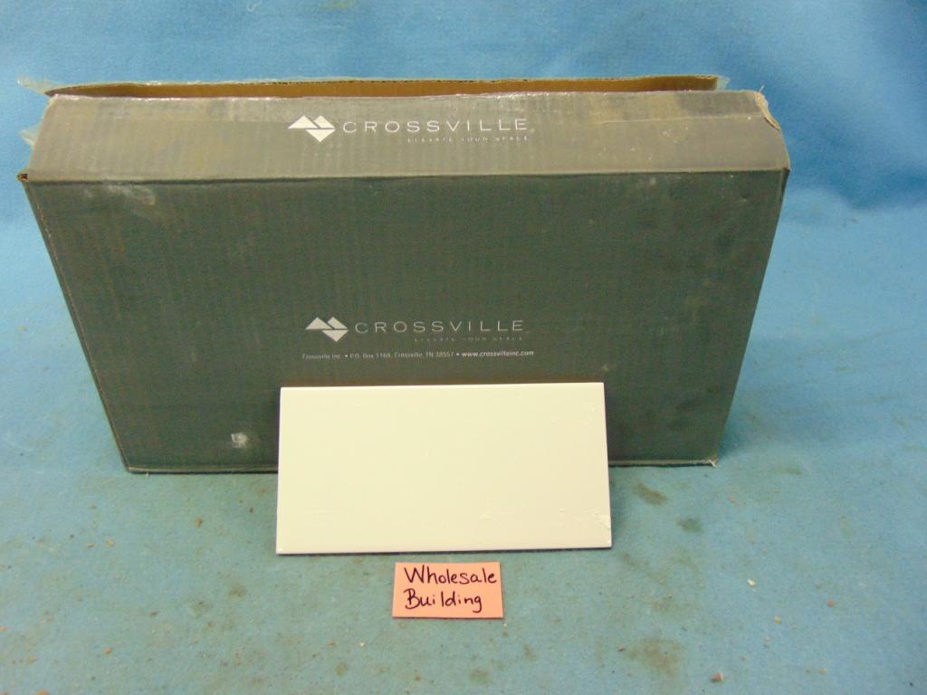 CROSSVILLE, GLAZED WALL TILE, WT02 /.10408G, 4X8, GLOSS, BOX OF 55 | eBay