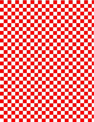 Red Checkerboard 50s 1/4 inch size squares | eBay