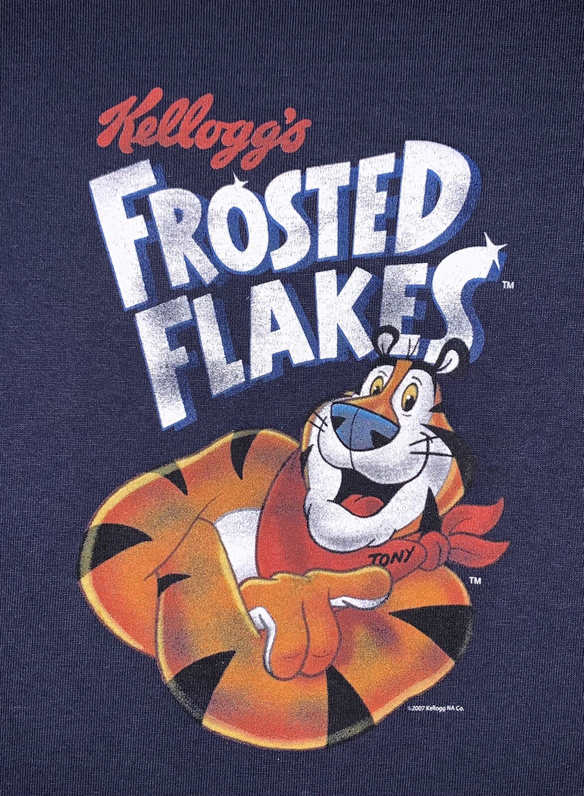 Rare Vintage 2007 Kellogg Tony The Tiger Frosted Flak… - Gem