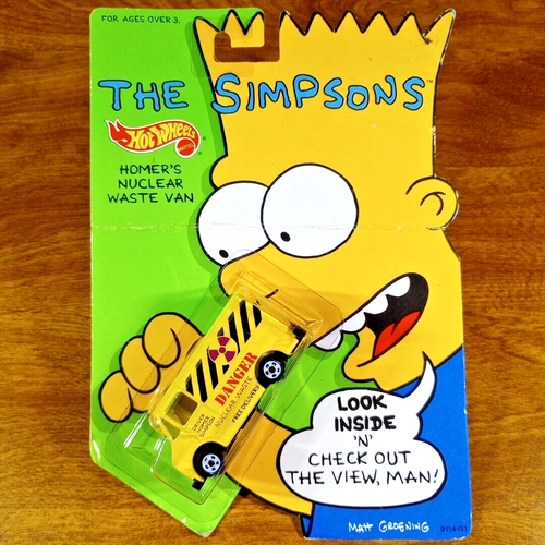 Hot Wheels Scene Machines The Simpsons Homer's Nuclear Waste Van Combat ...