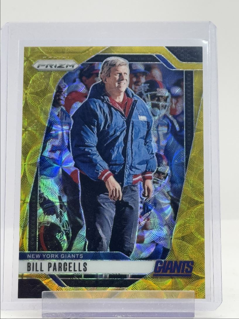 Bill Parcells 2024 Prizm #221 Choice Gold /10 Price Guide - Sports Card ...