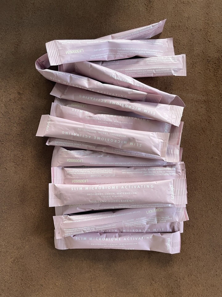 Plexus Slim Microbiome Activating Raspberry Lemon Watermelon-Open 22 ...