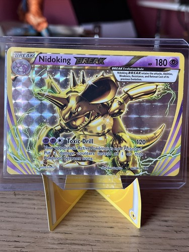 Pokémon TCG Nidoking BREAK XY Evolutions 46/108 LP 3 | eBay