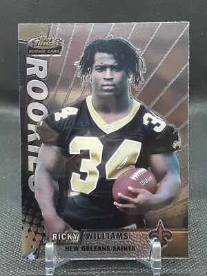 RICKY WILLIAMS 1999 FINEST ROOKIE SAINTS DOLPHINS TEXAS LONGHORNS | eBay