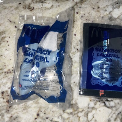 NEW SHARKBOY and LAVAGIRL 2005 Happy Meal Toys (Set Of 2) *SEALED* | eBay