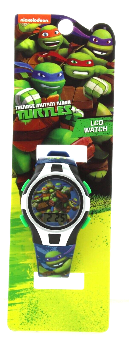 Teenage Mutant Ninja Turtles Digital Watch TMNT Teenage Mutant Ninja
