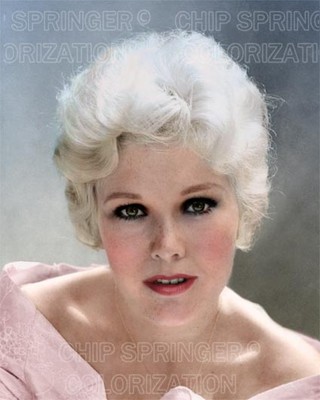 KIM NOVAK YOUNG STUNNING SEXY PORTRAIT BEAUTIFUL COLOR PHOTO BY CHIP ...