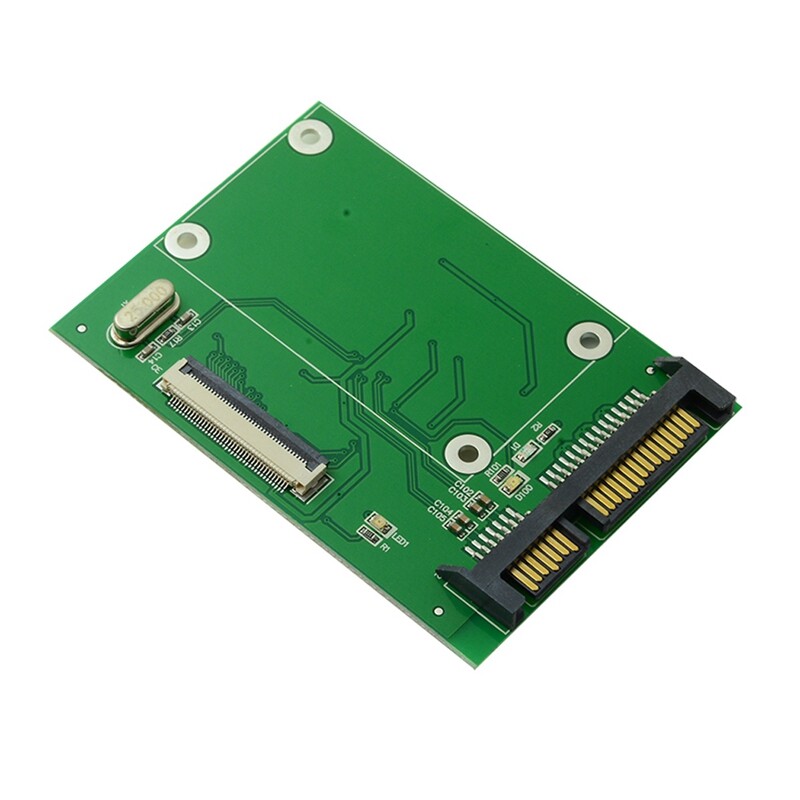 1.8 inch 40Pin ZIF/ SSD D Drive to 7+15 22 Pin SATA Adapter Con X3Z9 ...