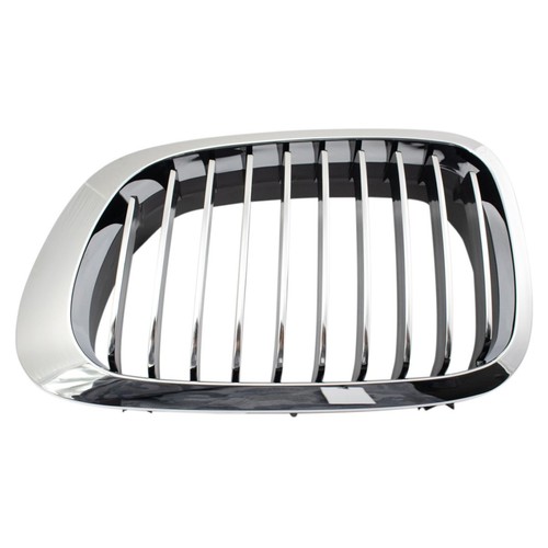 All Chrome Front Upper Grille Grill Driver Side Left Hand LH for BMW 3 ...