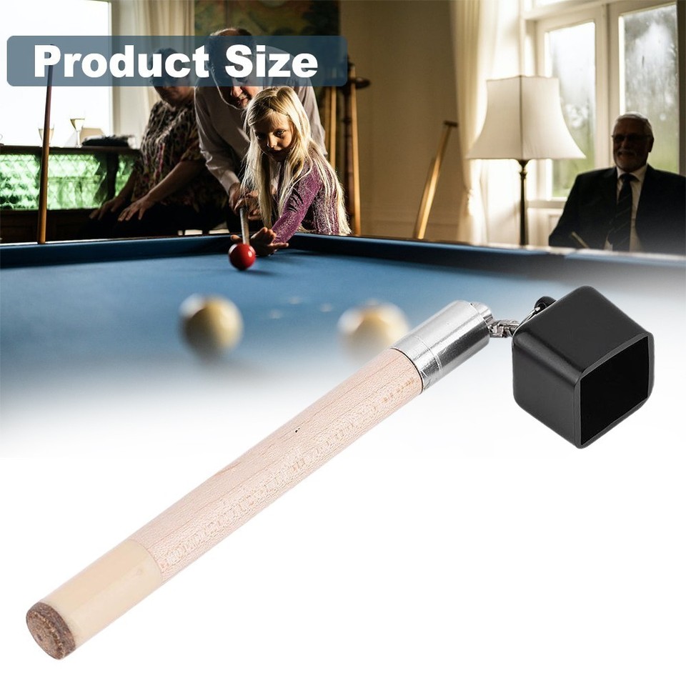 2 In 1 Pocket Pool Chalk Holder And Cue Tip Pricker For Billiard ...