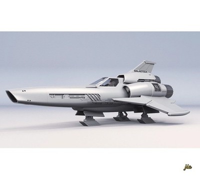 3D Printing 1/32 Battlestar Galactica Viper MK II fighter jet Model Kit ...