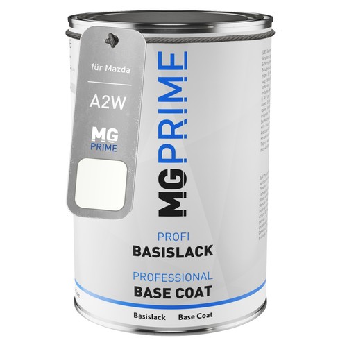 Autolack Dose spritzfertig für Mazda A2W Cool White Olympweiss ...