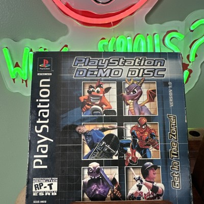 PlayStation Demo Disc PS1 Version 1.3 2000 Get in the Zone Sony Sampler ...