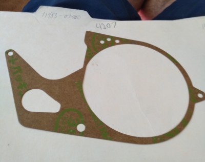 NOS GENUINE Suzuki TC120 OEM Generator Cover Gasket 11483-07400 Vintage ...