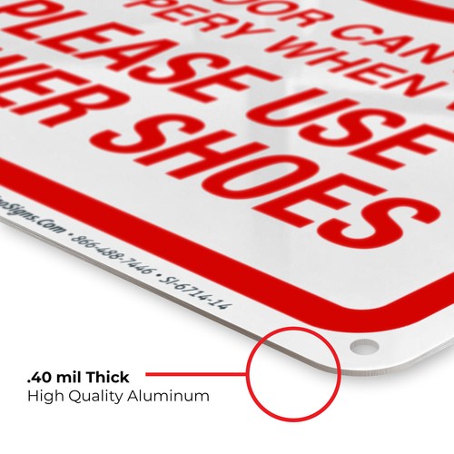 Attention Please Use Shower Shoes Sign, Pool Sign, | eBay