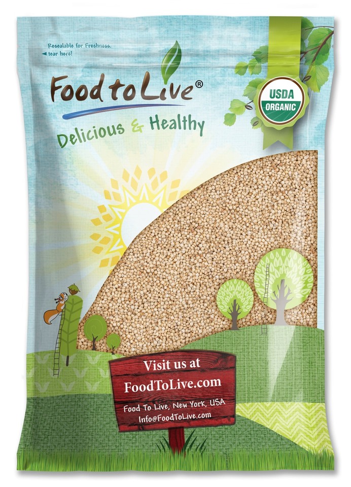Gluten Free Organic Whole Grain Sorghum – Non-GMO, Raw Milo Seeds | eBay