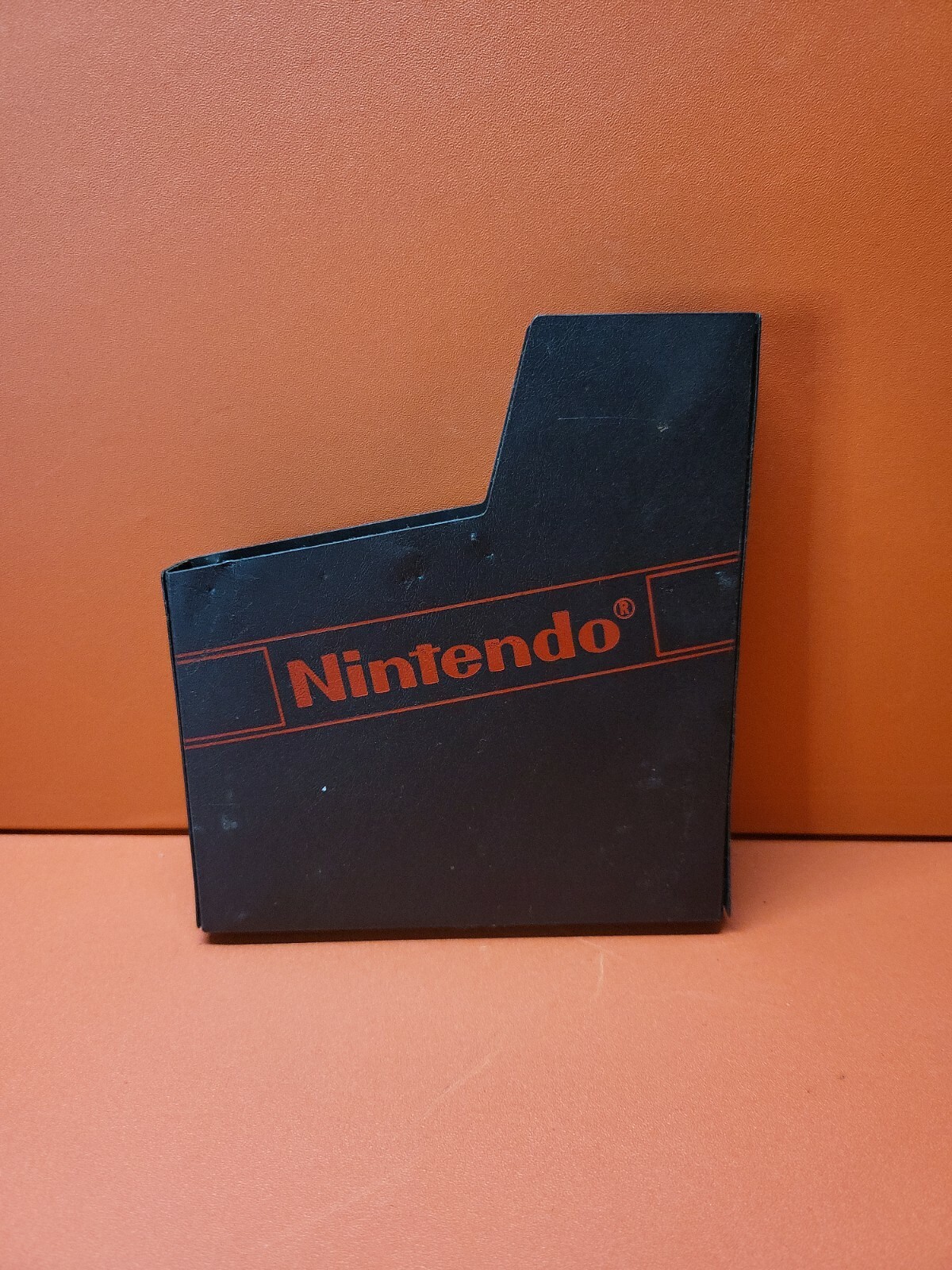 Authentic Original Nintendo NES Game Dust Sleeve/Cover Black w / Red ...