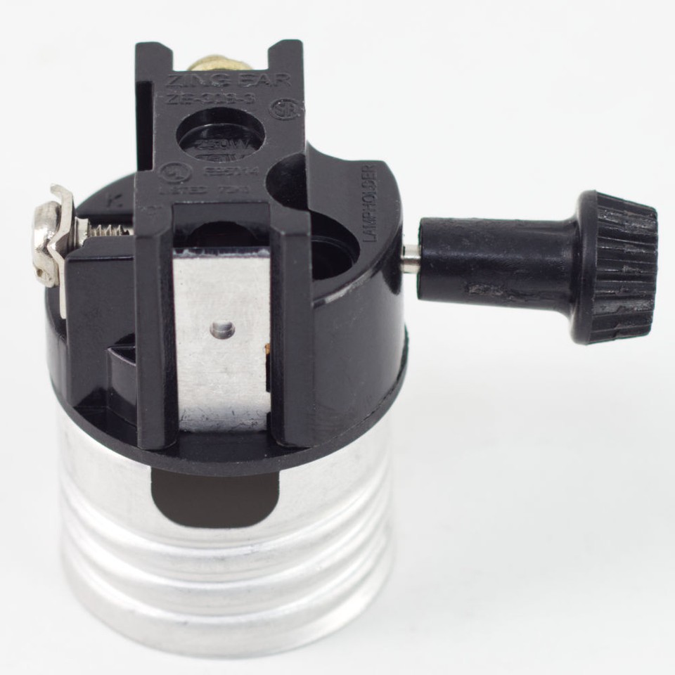 Zing Ear Turn Knob Light Bulb Lamp Socket Replacement Switch E26 E27 3 ...