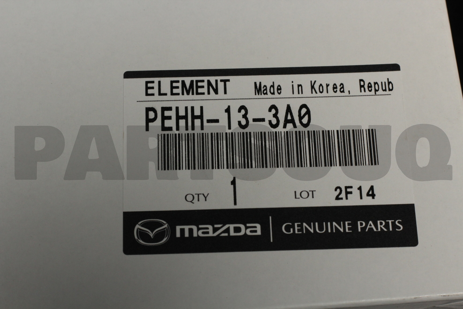 PEHH133A0 Genuine Mazda ELEMENT.AIR CLEANER PEHH-13-3A0 | eBay