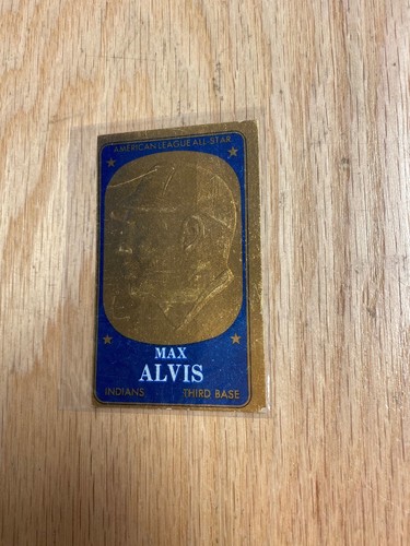 1965 Topps Baseball Embossed Max Alvis Card #3 | eBay