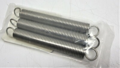 1NBP7 4 in 302 Stainless Steel Ultra Precision Extension Spring - 4 ...