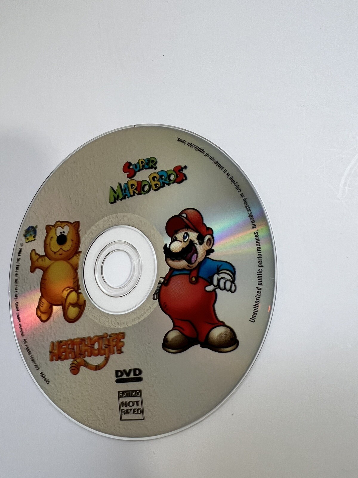 Heathcliff Super Mario Bros DVD 2004 General Mills Promo, Vintage | eBay