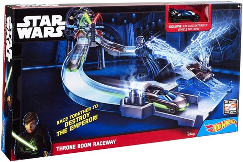 Mattel Hot Wheels Star Wars Track Set Assortito CHB13 Autorennbahn inkl ...