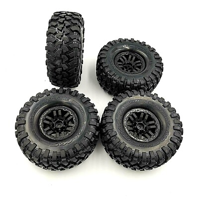 Traxxas Wheels & Tires assembled TRX4 wheels, Canyon Trail 1.9 TRX8272 ...