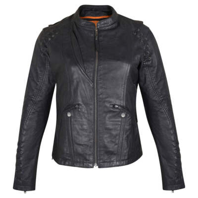 Vance Leather HML638B Motorcycle Jacket Lightweight Goatskin Premium ...