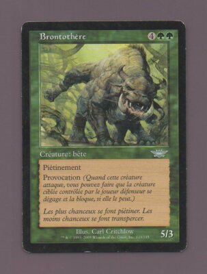 Magic n° 119/145 - Brontothère (A9612) | eBay