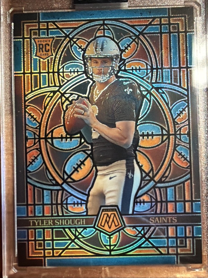 2025 Mosaic Tyler Shough Stained Glass Rookie CASE HIT SSP | eBay