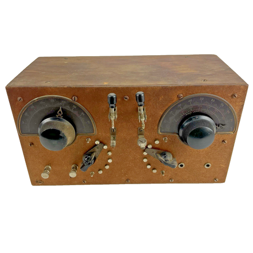 RARE Antique Early 1920's Homemade Crystal Unpowered Radio Reciever | eBay
