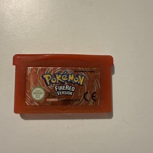 Pokémon Fire Red Game Boy Advance Cartridge Only (Untested) | eBay UK
