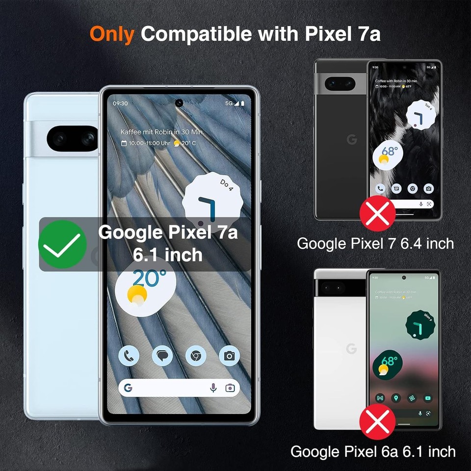 LK 2 Pack for Google Pixel 7a Screen Protector pixel 7a, Transparent | eBay