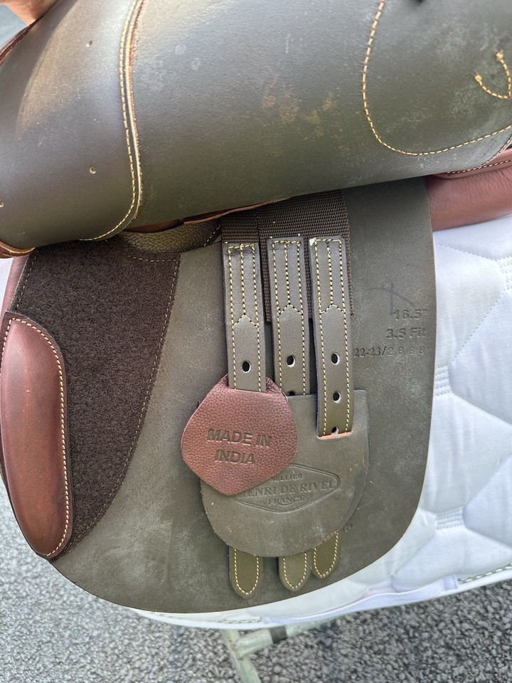 Brand New HDR Memor X Close Contact English Saddle 16.5” Wide Tree | eBay