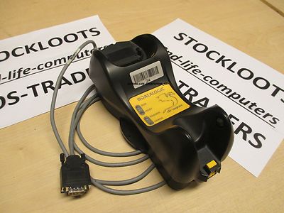 Datalogic DRAGON M131/D OM-3000 BASE CHARGER Cradle Incl RS232 Cable ...