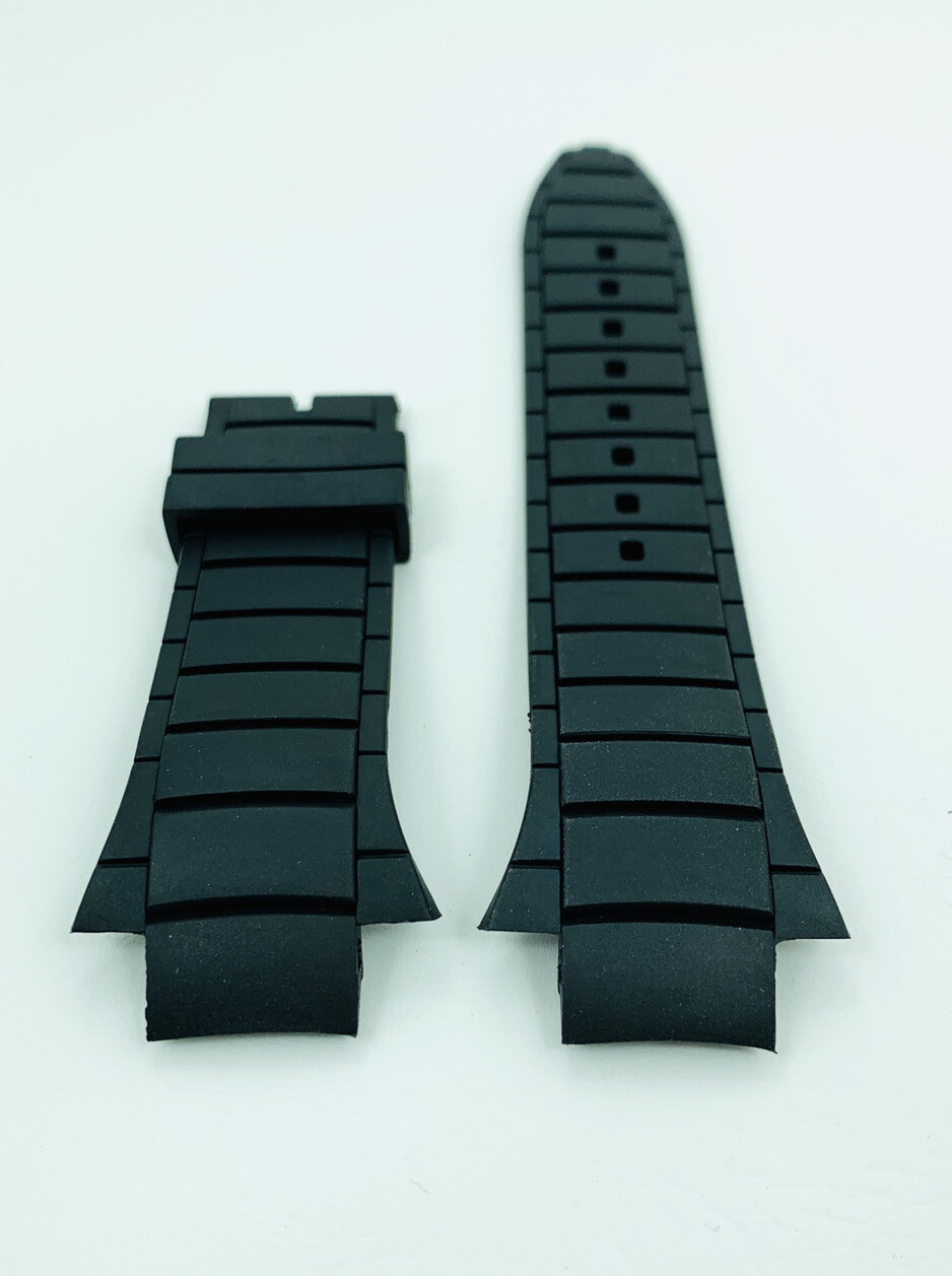 BREIL MILANO WATCH STRAP, BW0308 , BLACK SILICON STRAP , BREIL STRAP ...