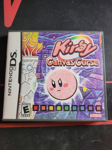Kirby: Canvas Curse (Nintendo DS) Lite DSi XL 3DS 2DS w/Case & Manual ...