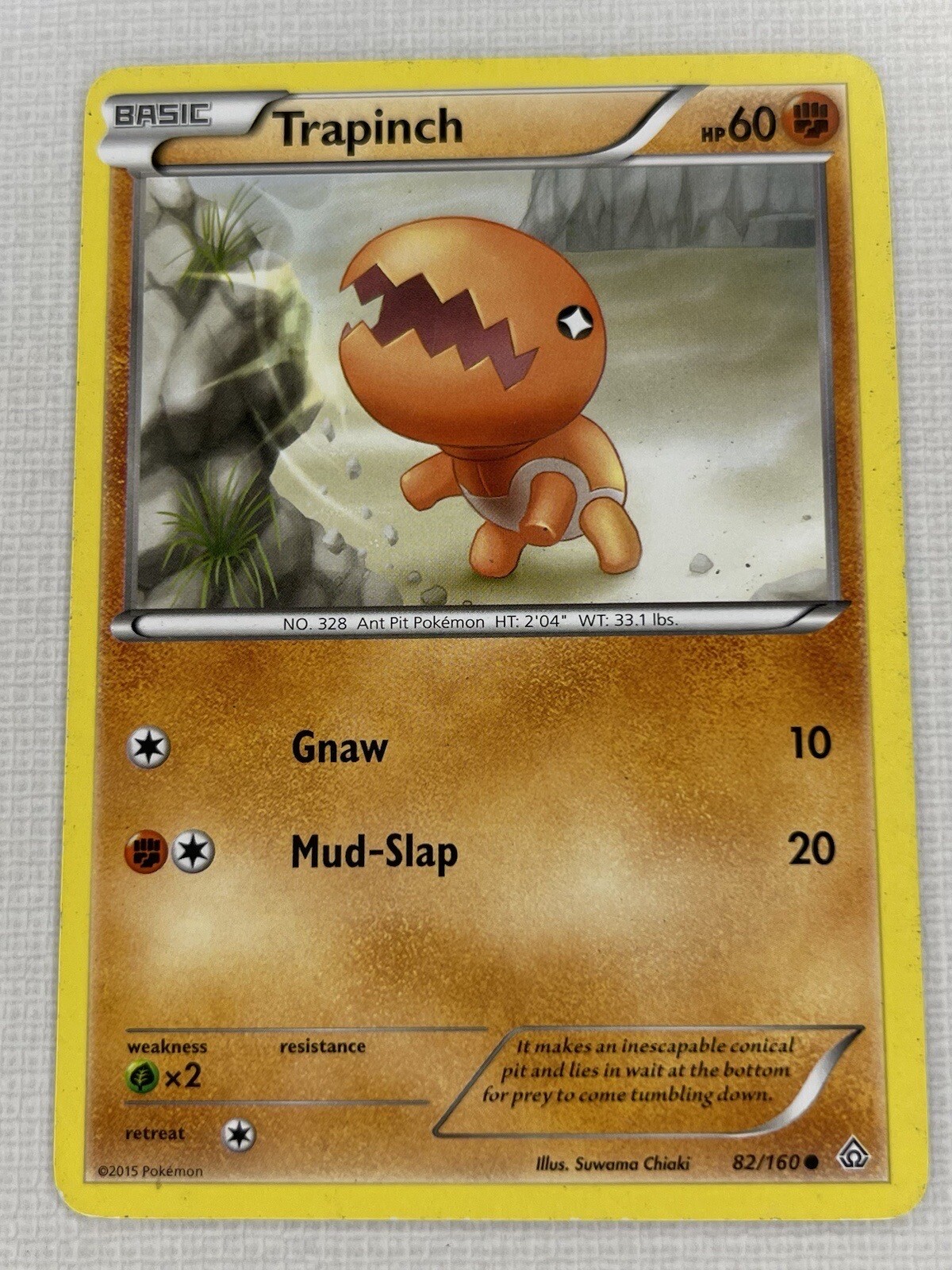 Trapinch 82/160 - Primal Clash - Common - Pokemon Card TCG - LP | eBay